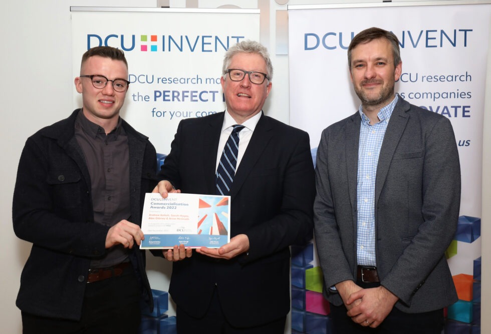 Winners of the DCU Invent Commercialisation Award - SSPC